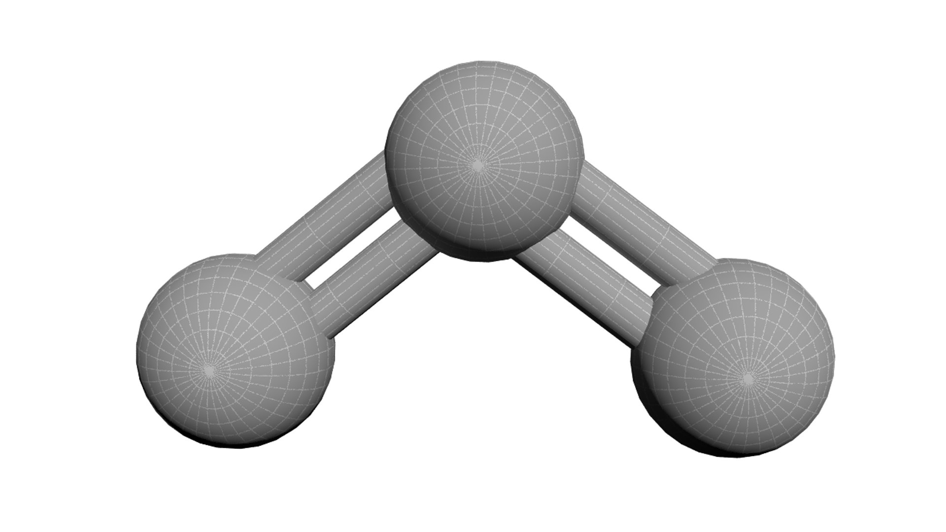 3D O3 Molecule Ozone Model - TurboSquid 1425810