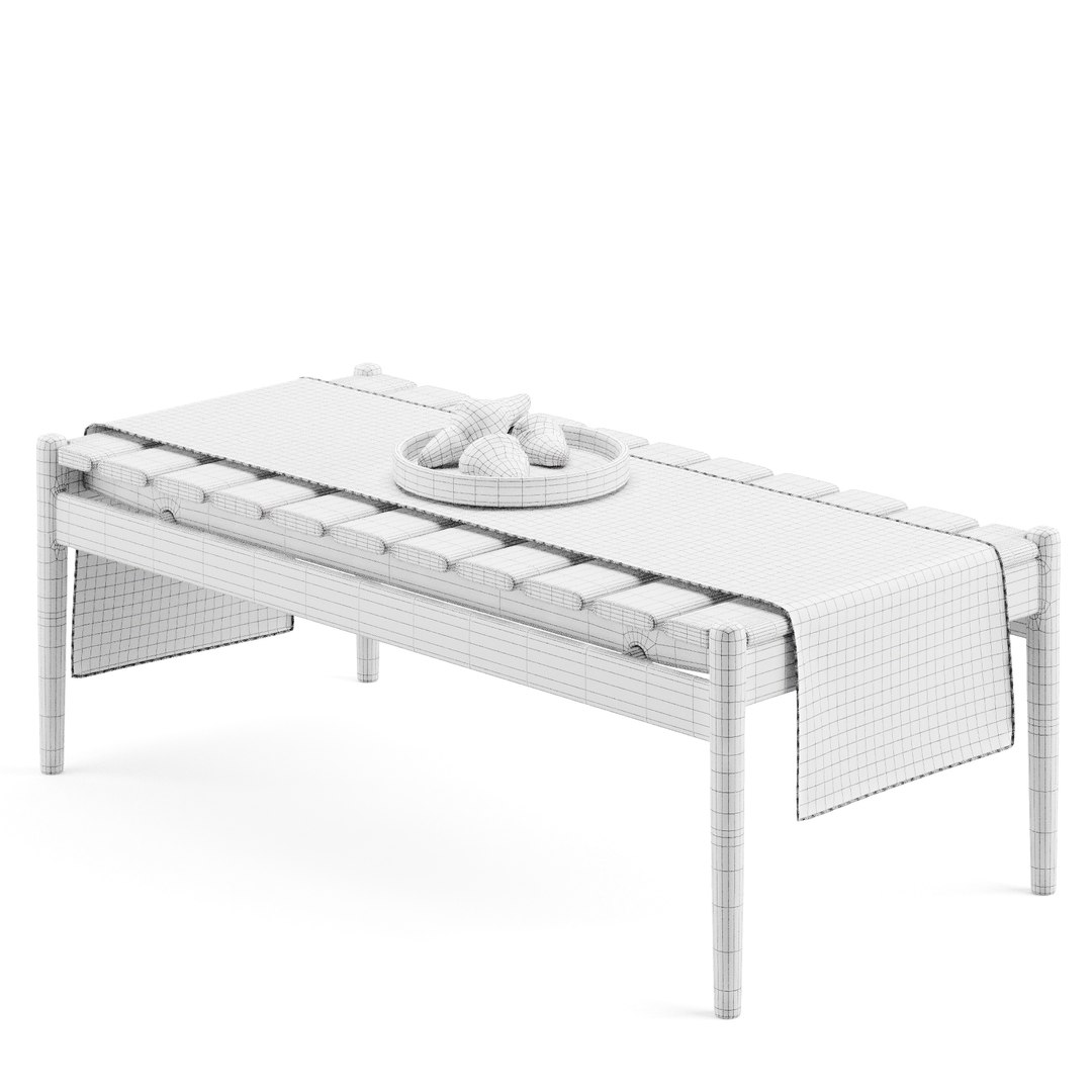 Simja Table Design 3D Model - TurboSquid 1652383