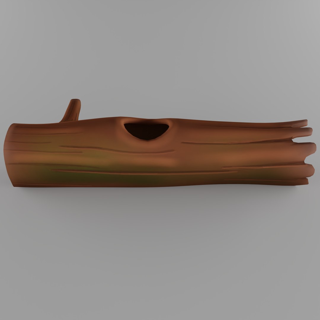 3D A 3D Cartoon of Tree Wood model - TurboSquid 2122517