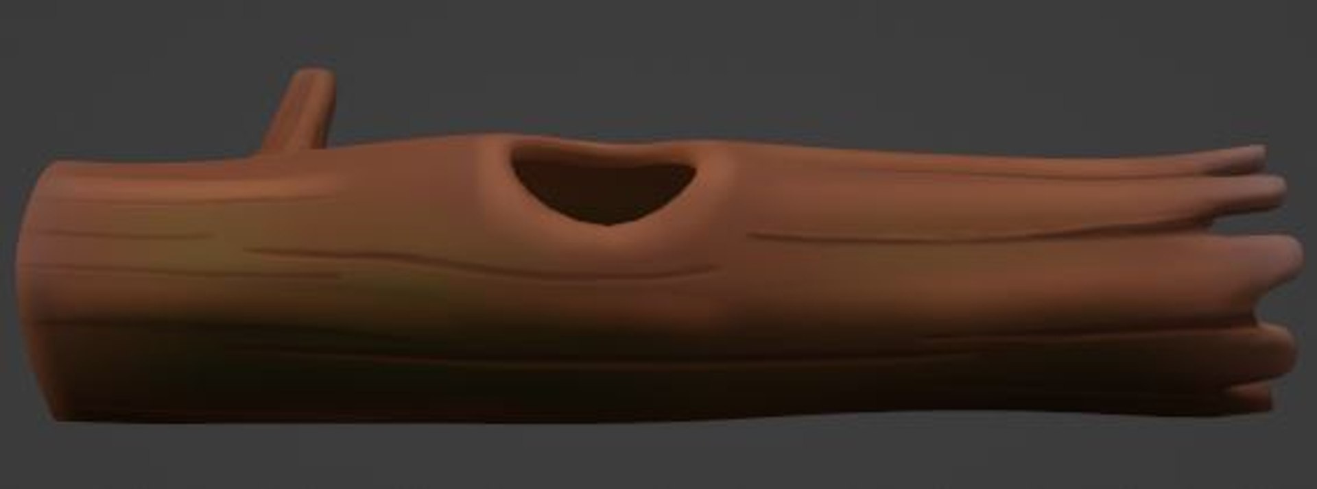 3D A 3D Cartoon of Tree Wood model - TurboSquid 2122517