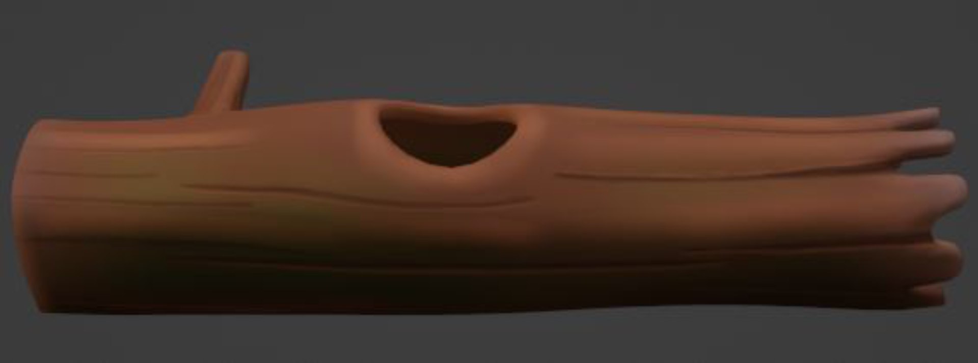 3D A 3D Cartoon of Tree Wood model - TurboSquid 2122517