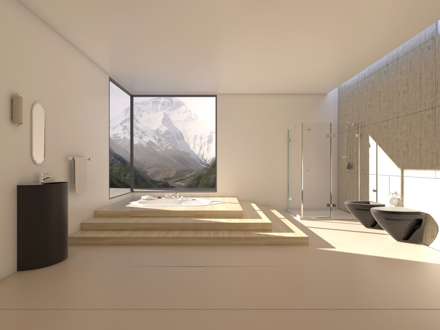 Bathroom 04 VR-ready 3D Model - TurboSquid 2045940