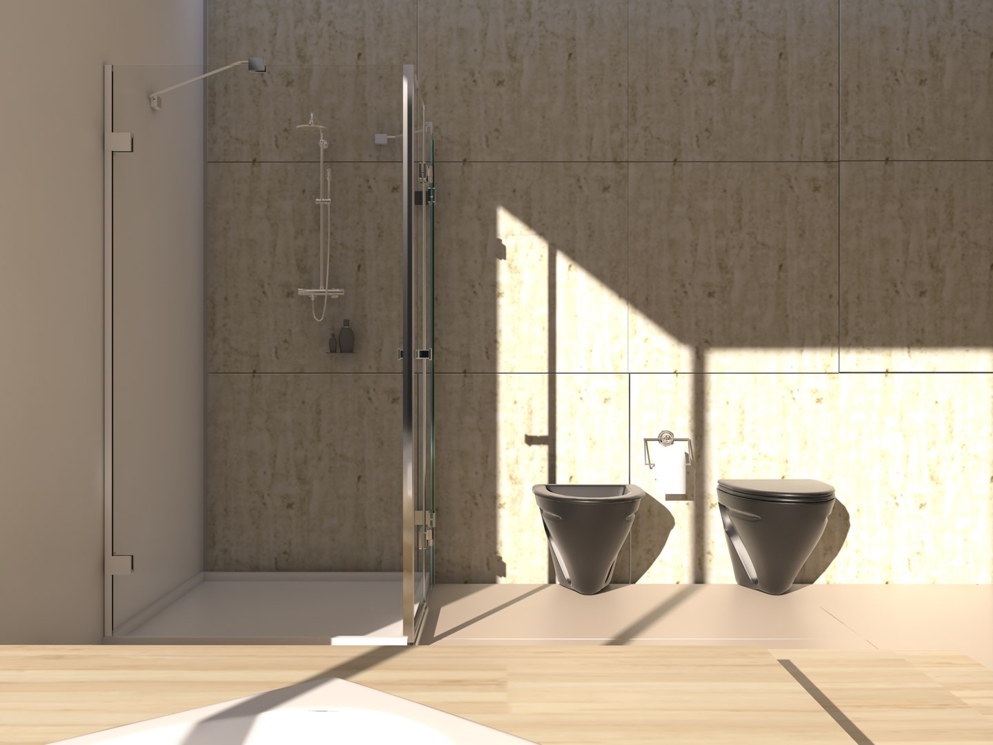 Bathroom 04 VR-ready 3D Model - TurboSquid 2045940