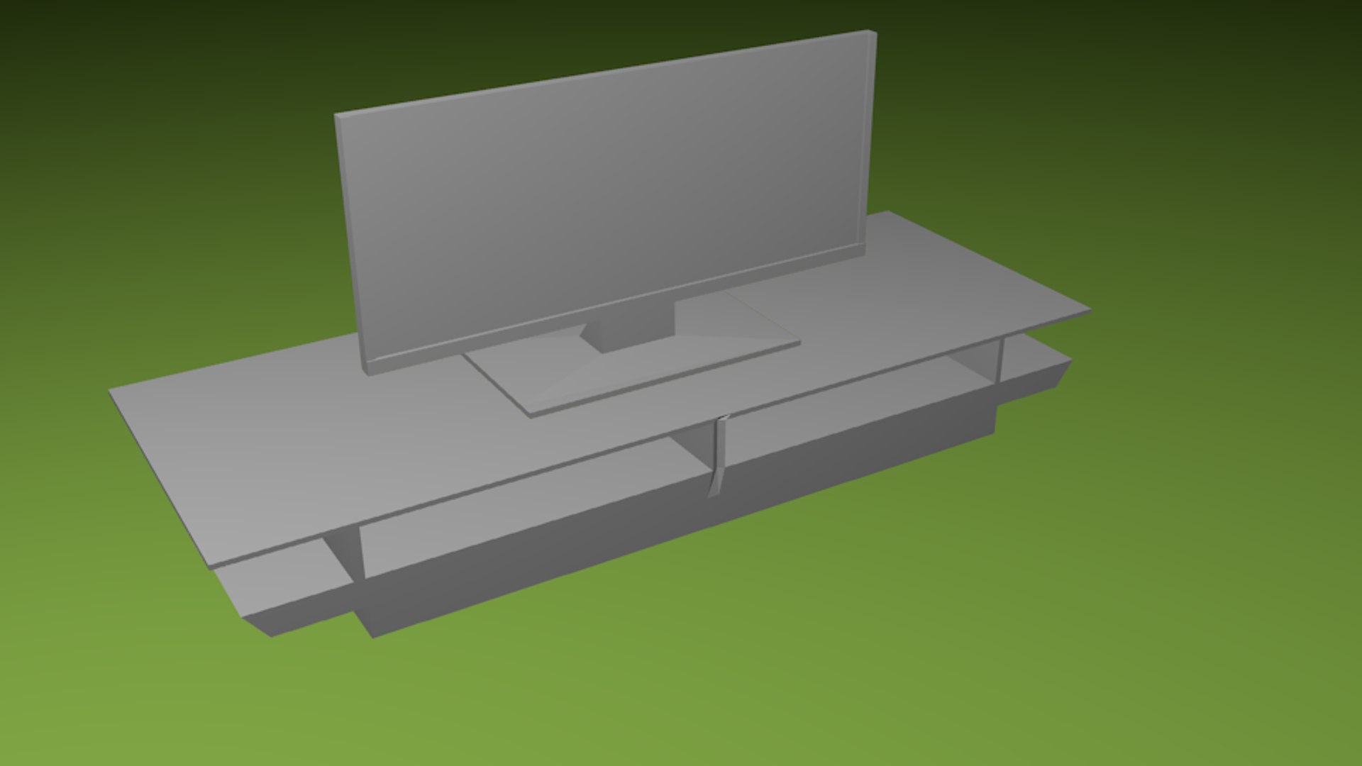 Tv Stand 3d Model