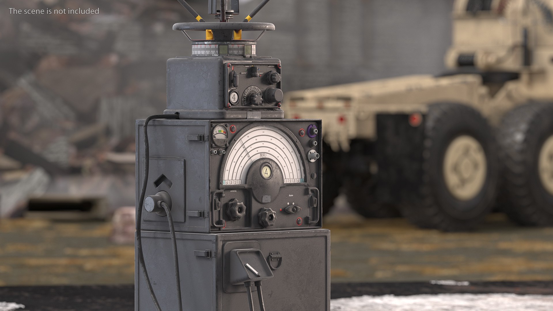 3D Model Ww2 Radio Direction Finder - TurboSquid 1684471