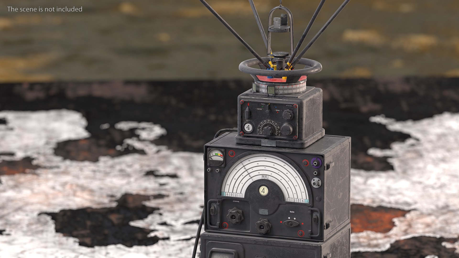 3D Model Ww2 Radio Direction Finder - TurboSquid 1684471