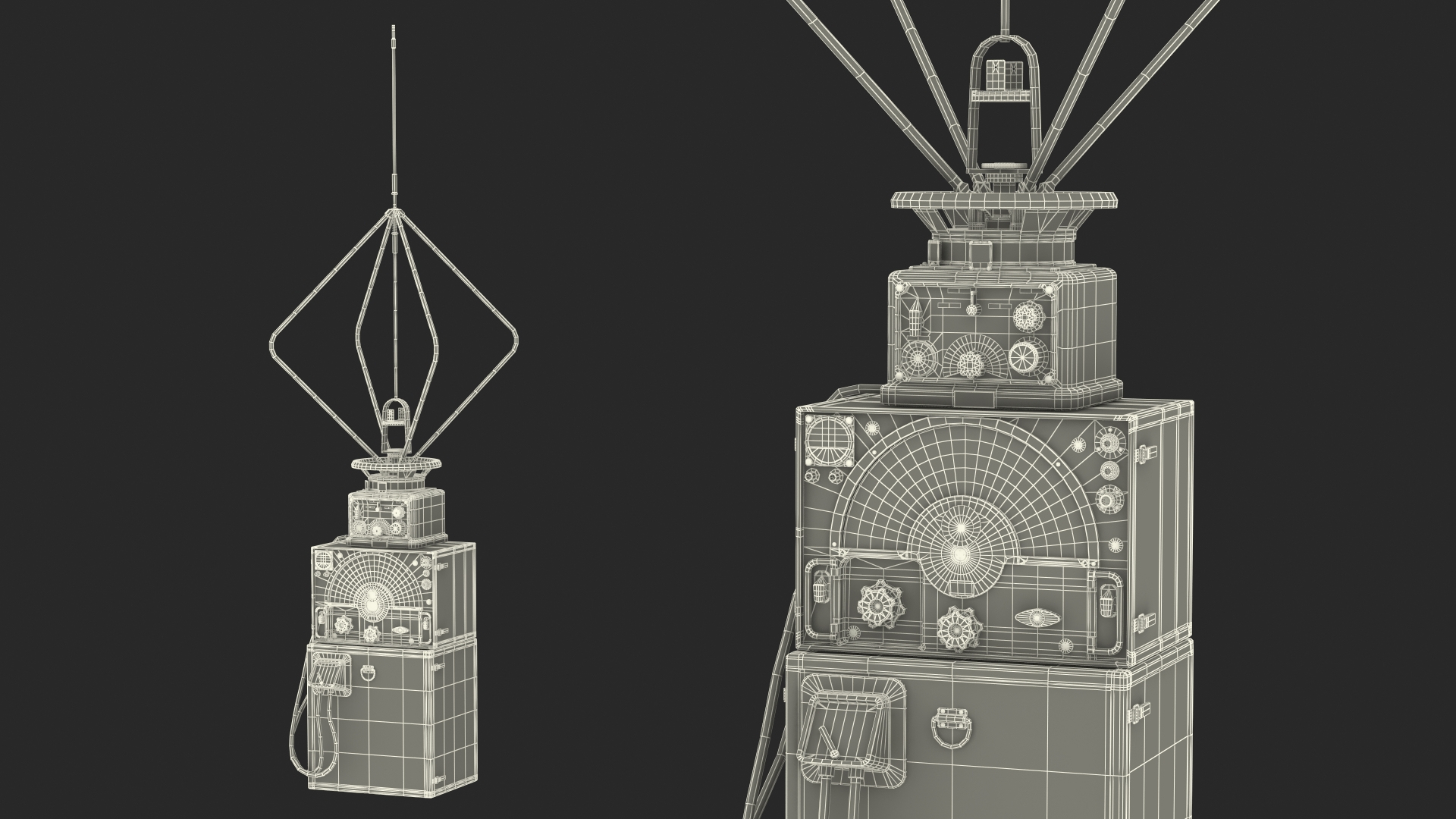 3D Model Ww2 Radio Direction Finder - TurboSquid 1684471