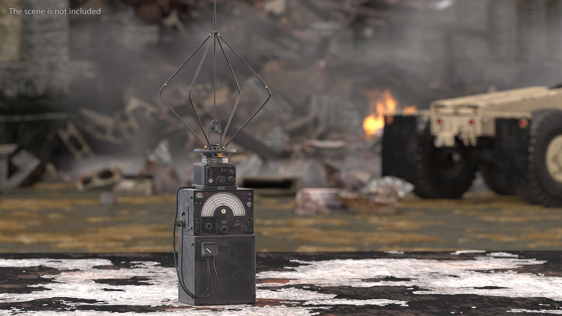 3D Model Ww2 Radio Direction Finder - TurboSquid 1684471