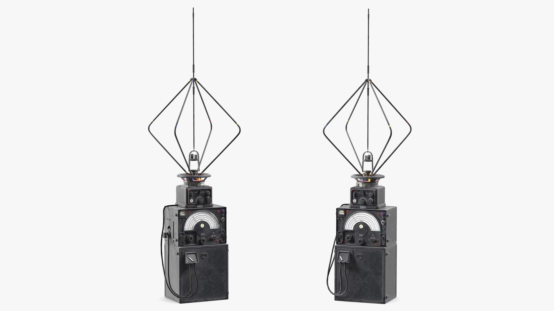 3D model ww2 radio direction finder - TurboSquid 1684471