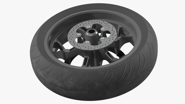 3D rear wheel motorcycle moto - TurboSquid 1706712