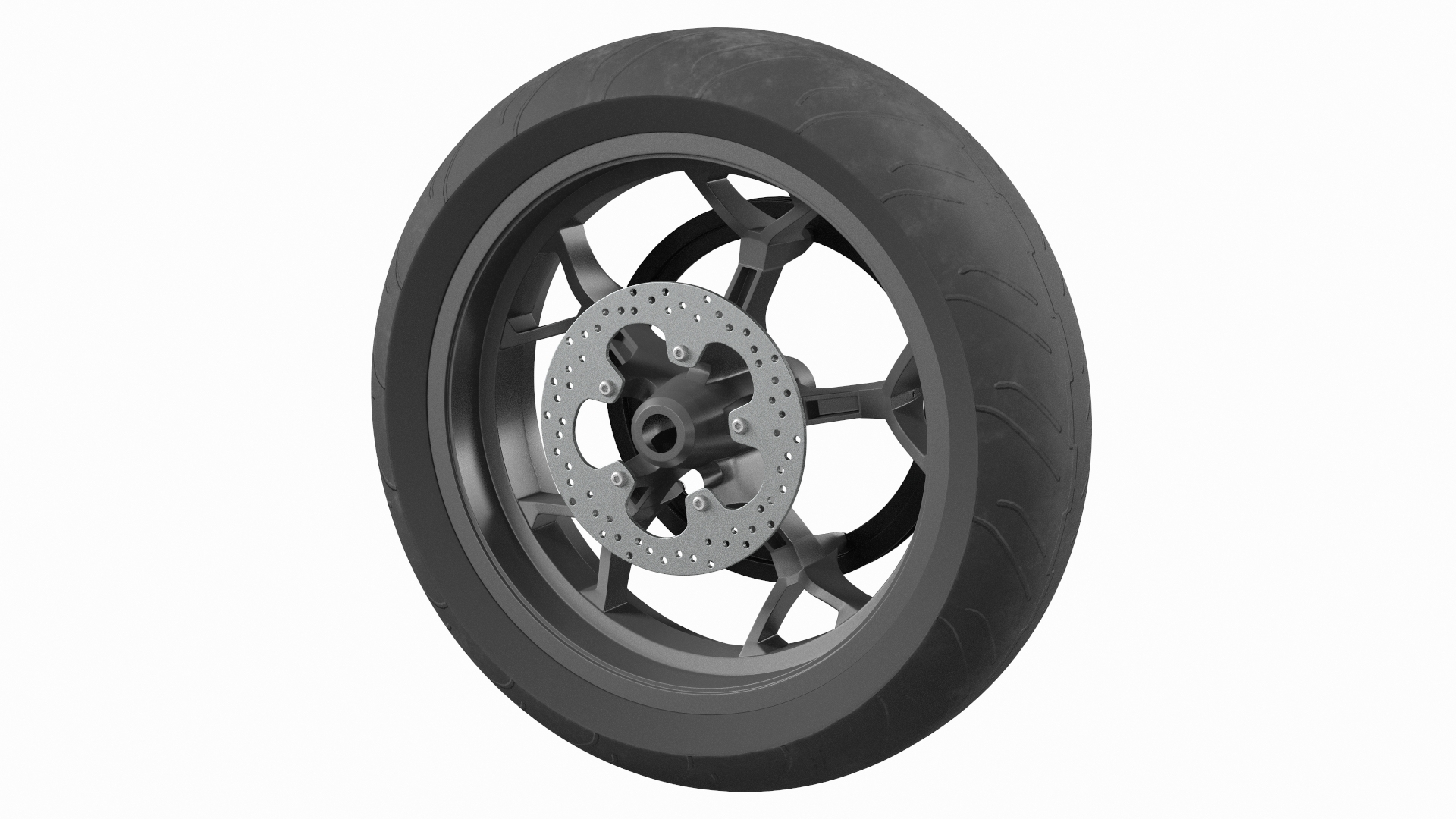 3D rear wheel motorcycle moto - TurboSquid 1706712