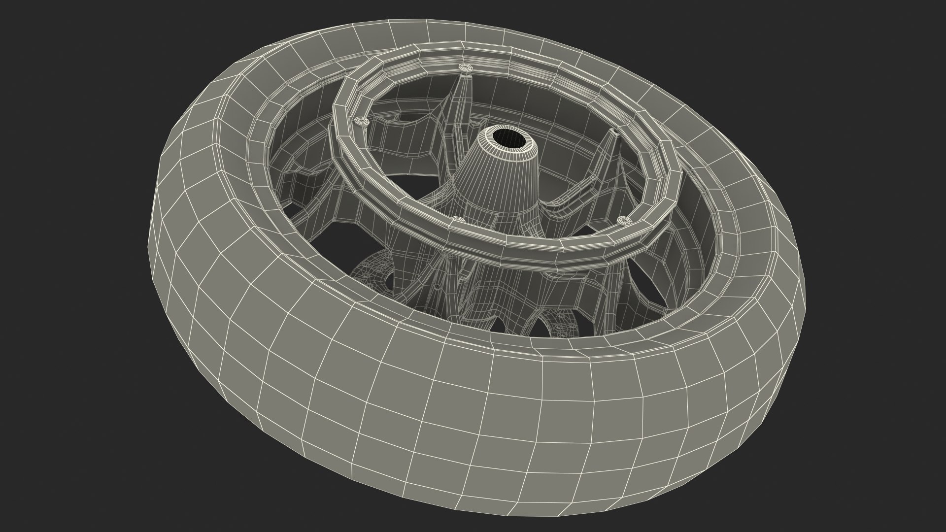 3D rear wheel motorcycle moto - TurboSquid 1706712