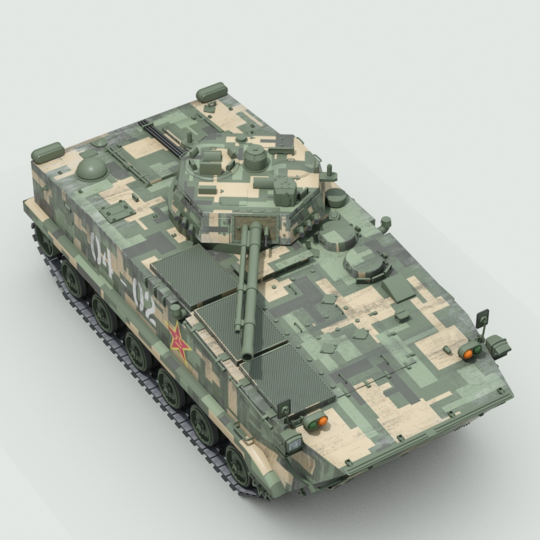 3d model chinese zbd 97