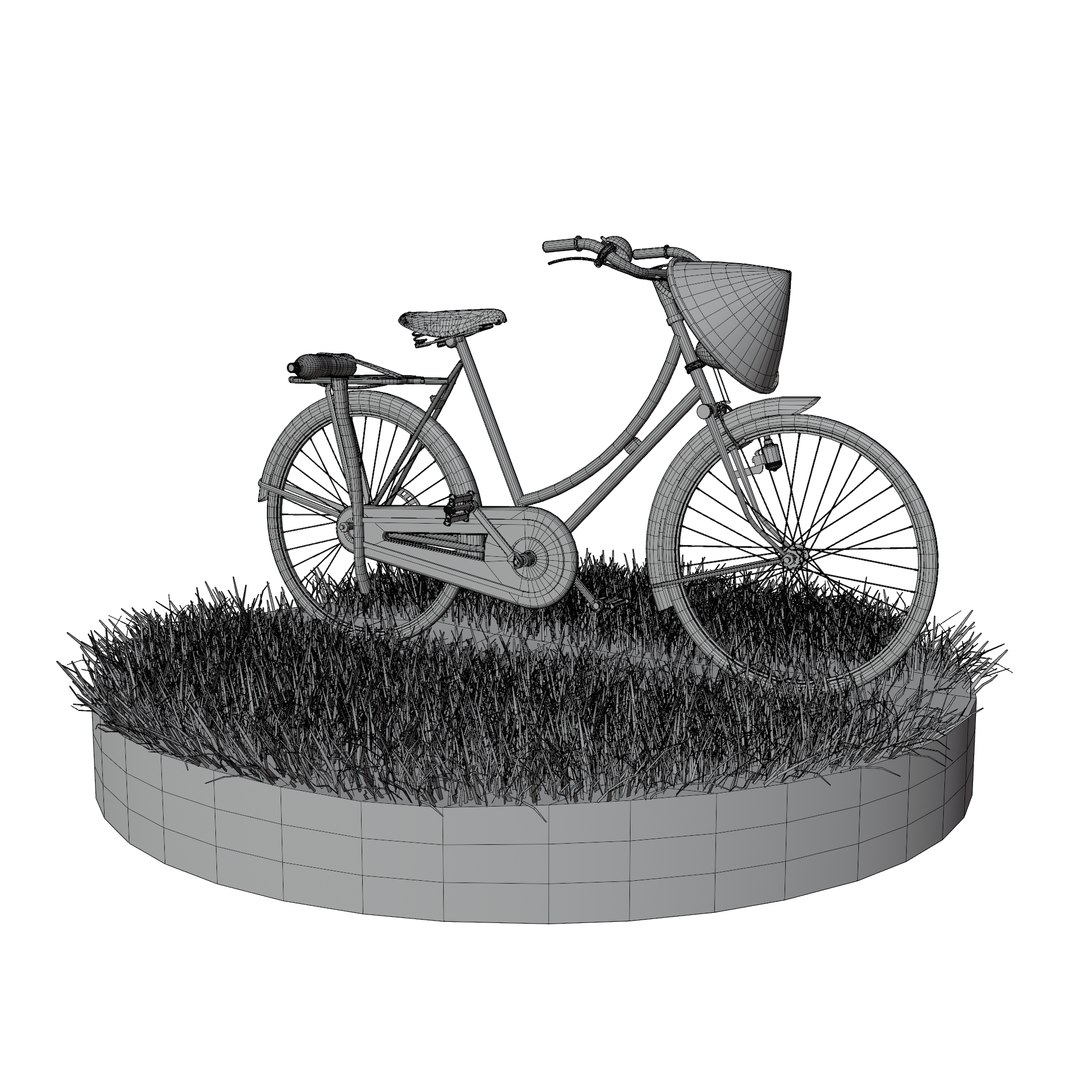 3D Farmers Bike Model - TurboSquid 2110011