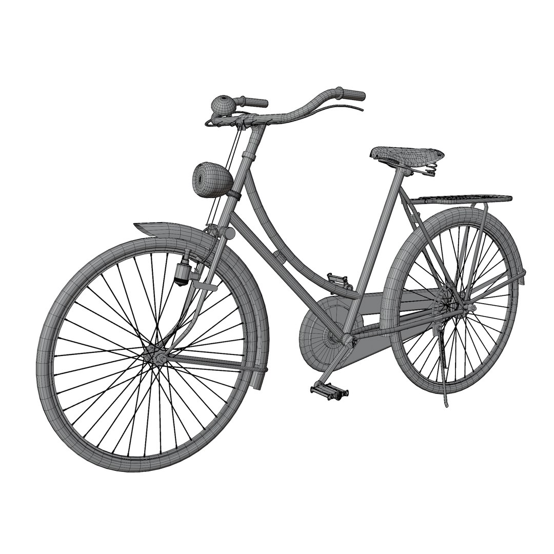 3D Farmers Bike Model - TurboSquid 2110011