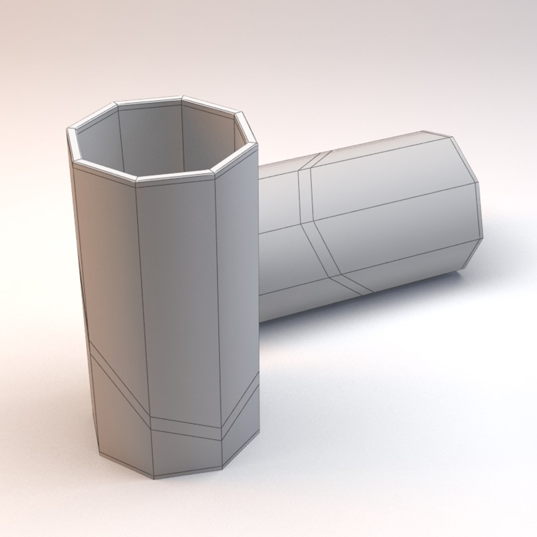 Chocking Test Tube 3d Model