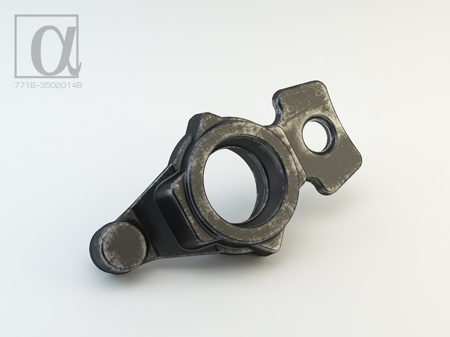 Forgings Trucks Production 3d Model