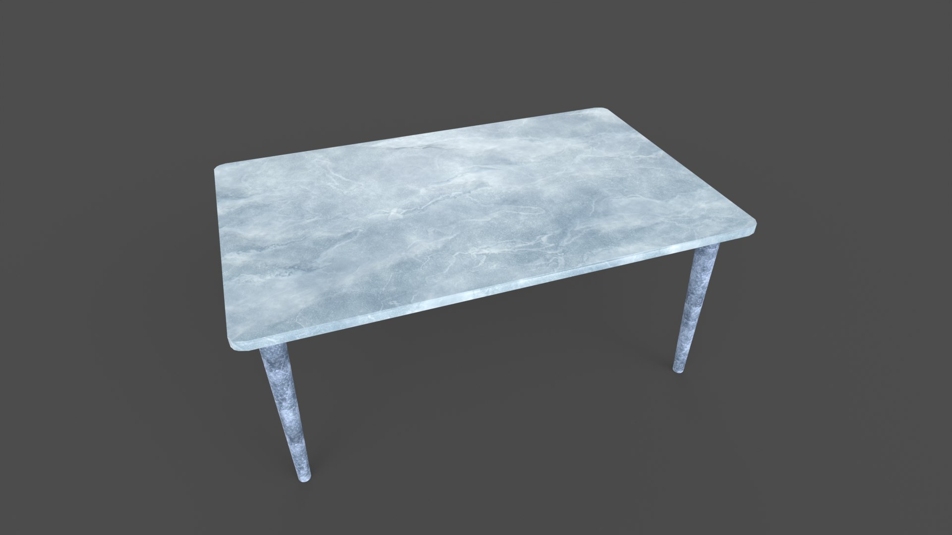 Ice Style Table 3D - TurboSquid 1936753