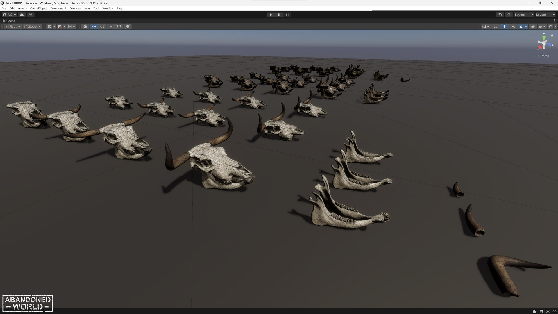 3D Cow Skull - TurboSquid 2386892