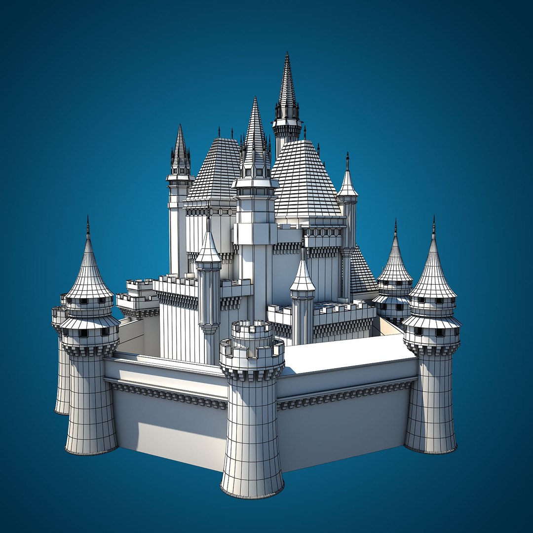 Fantasy Castle 3d Max