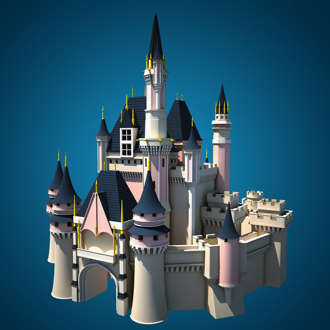 Fantasy Castle 3d Max
