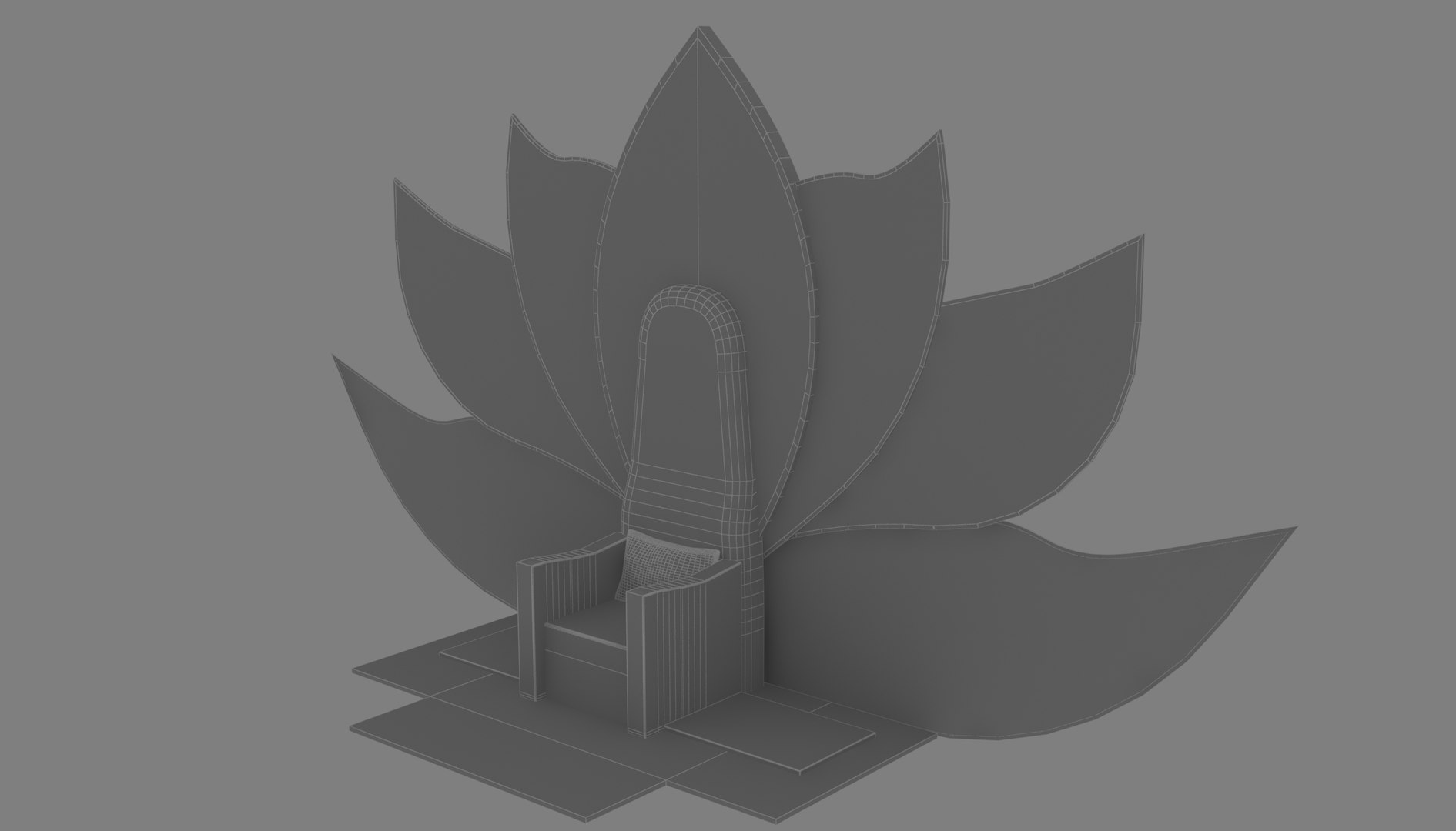 Modern Throne 3D Model - TurboSquid 2032367