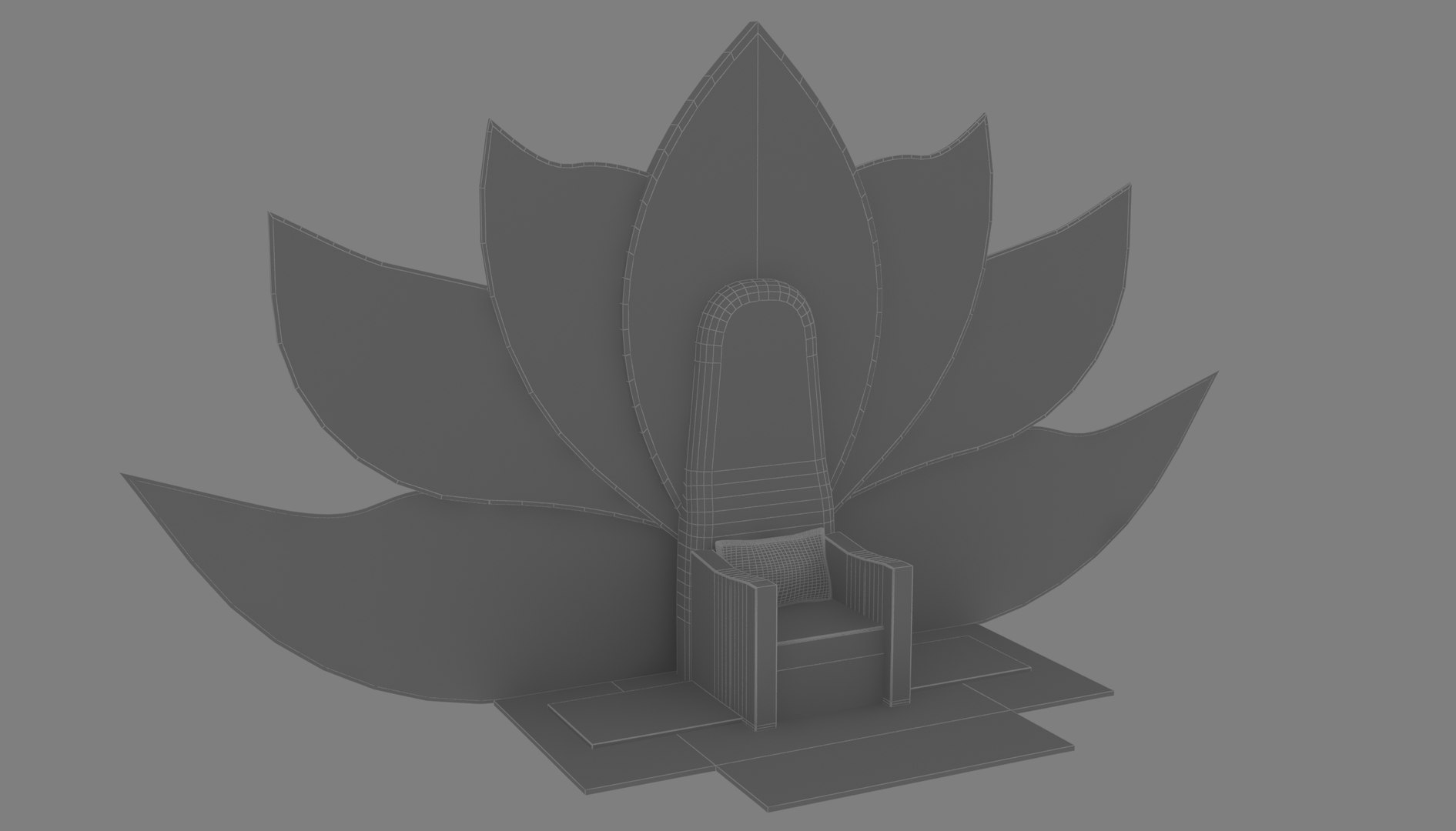 Modern Throne 3D Model - TurboSquid 2032367