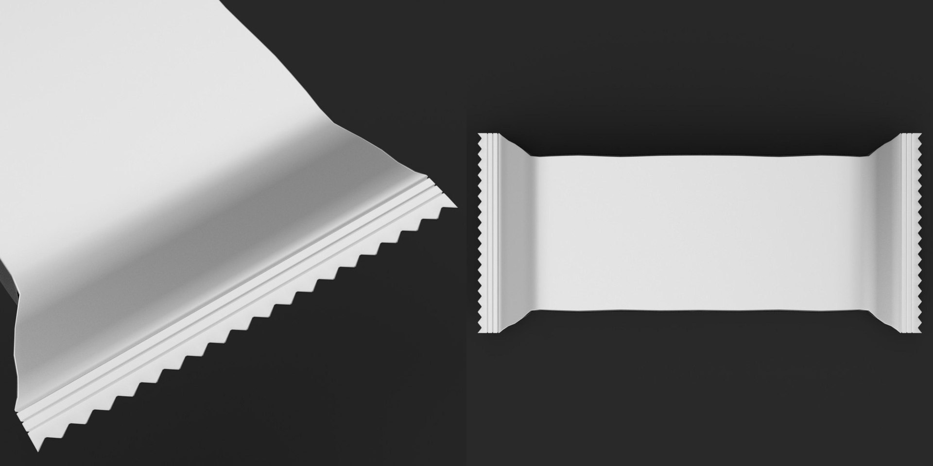 Candy bar package 3D model - TurboSquid 1510955