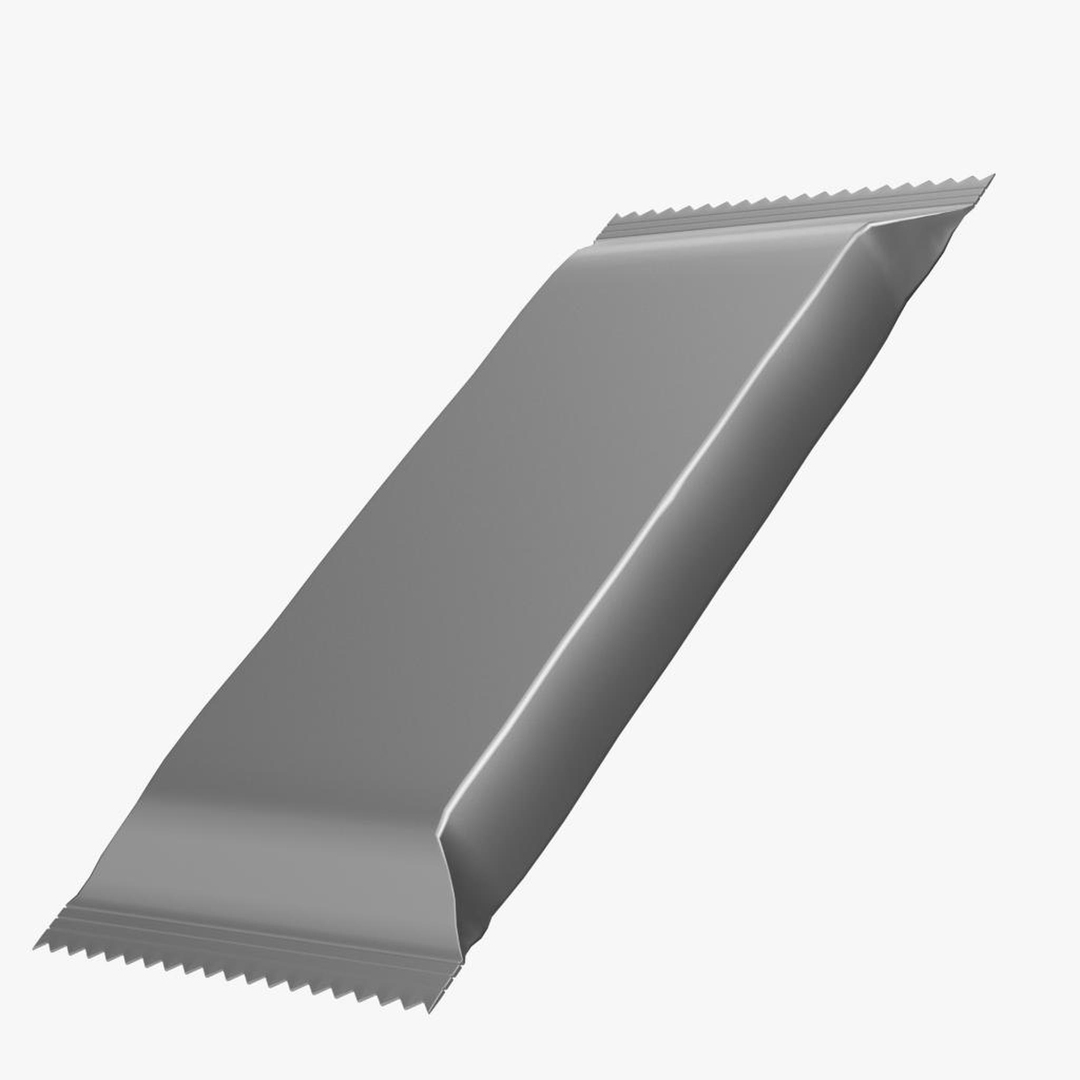 Candy bar package 3D model - TurboSquid 1510955