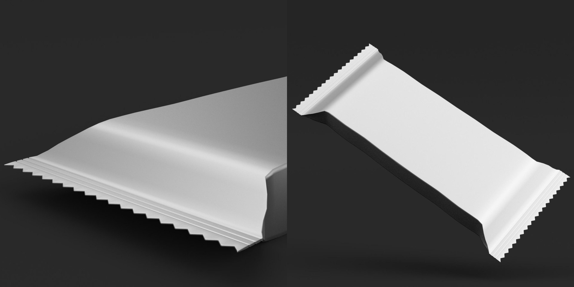 Candy bar package 3D model - TurboSquid 1510955