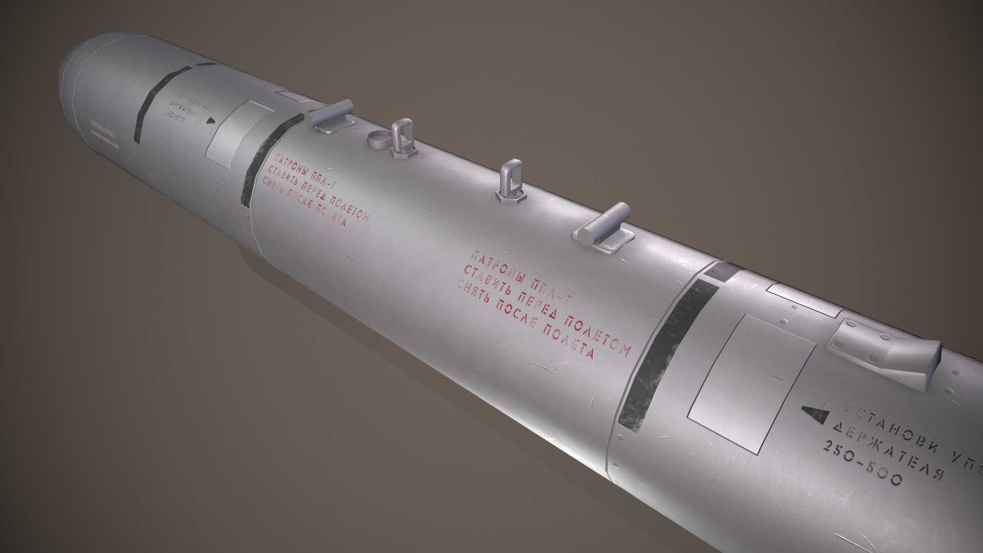B-13 Rocket Pod 3D - TurboSquid 1944917