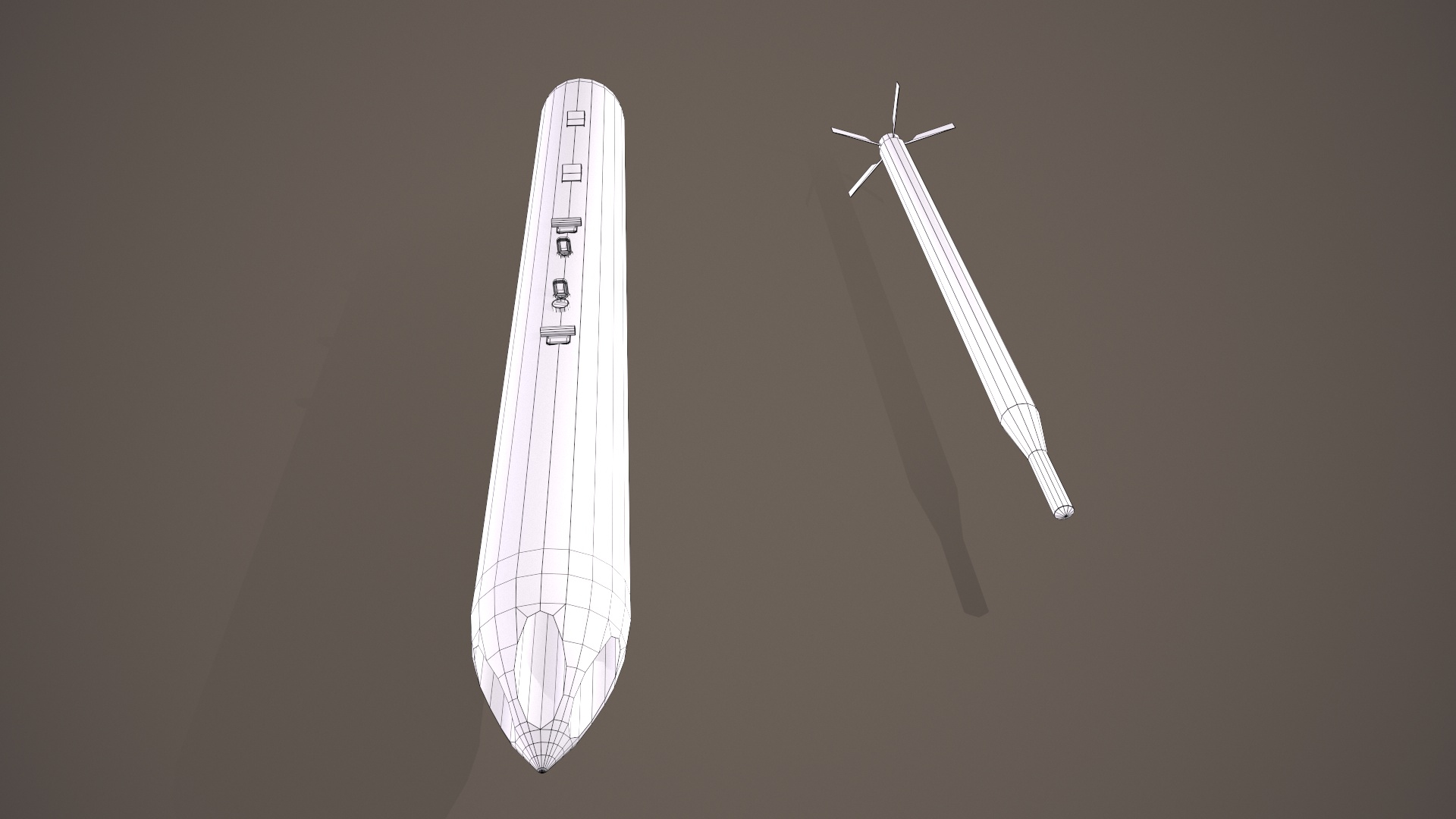 B-13 Rocket Pod 3D - TurboSquid 1944917