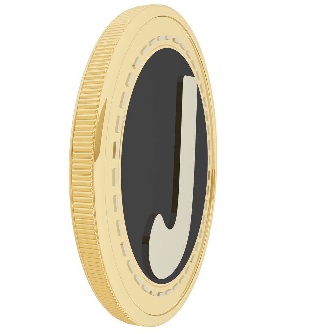 3D Joy Coin Cryptocurrency Gold Coin - TurboSquid 1856985