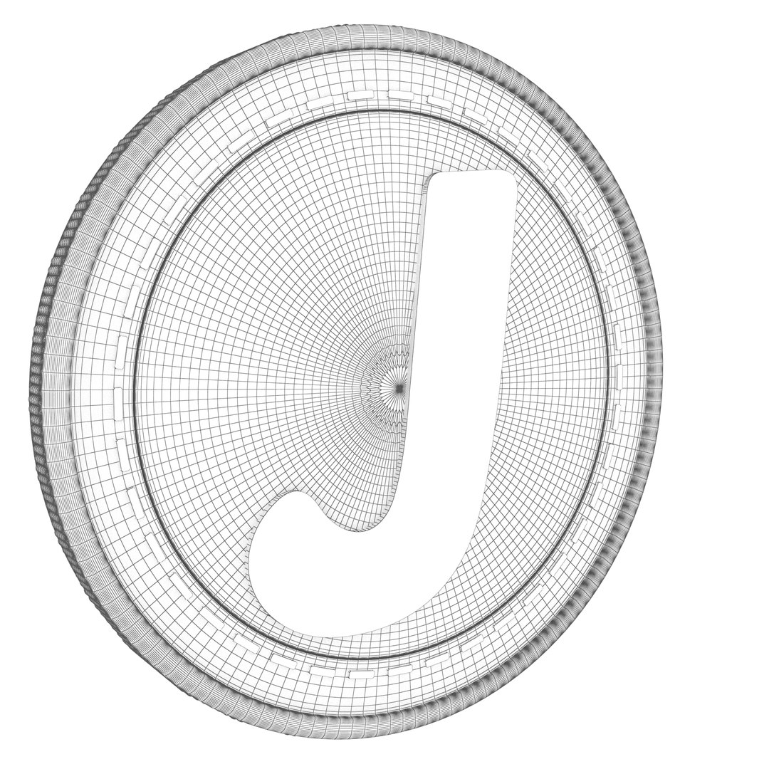 3D Joy Coin Cryptocurrency Gold Coin - TurboSquid 1856985