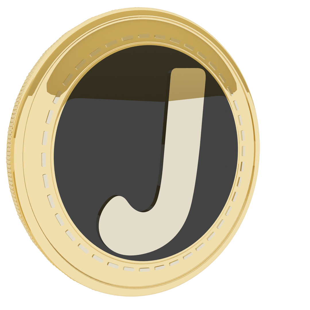 3D Joy Coin Cryptocurrency Gold Coin - TurboSquid 1856985