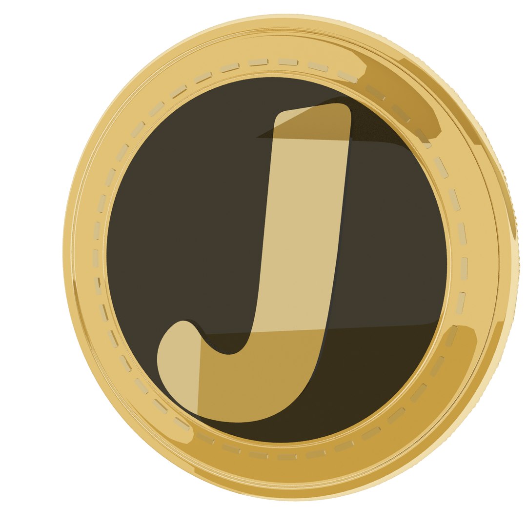 3D Joy Coin Cryptocurrency Gold Coin - TurboSquid 1856985