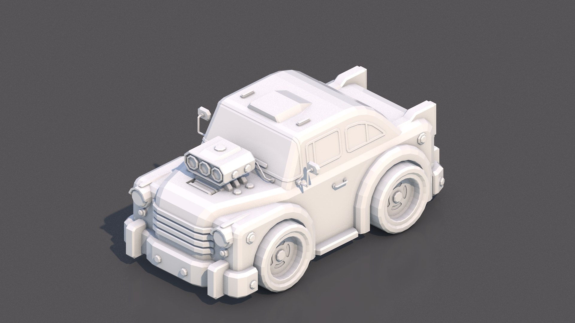 3D Drag Racer - Orange - TurboSquid 2133680