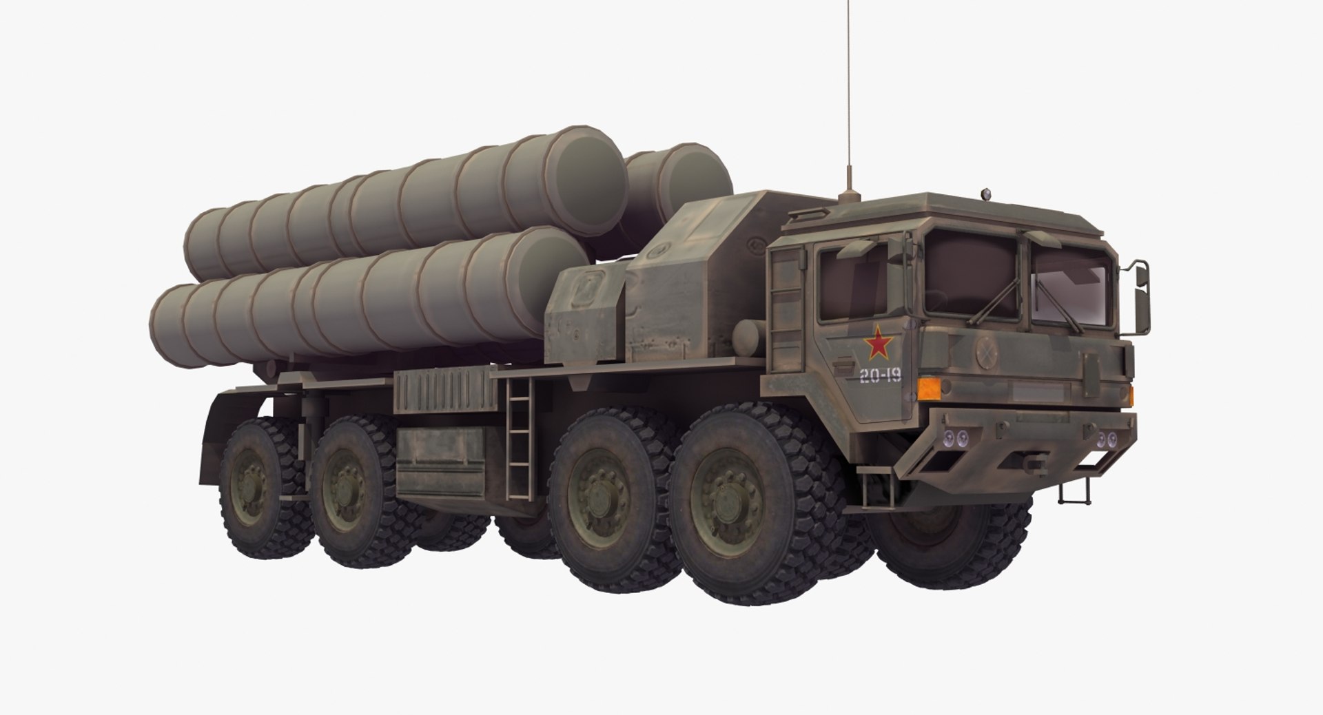 S-400 Triumph Sam 3d Lwo