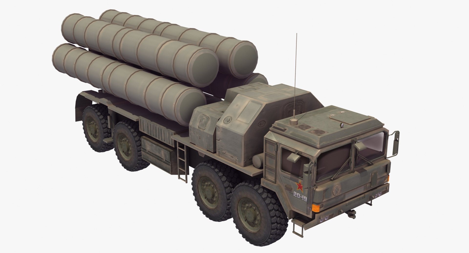 S-400 Triumph Sam 3d Lwo