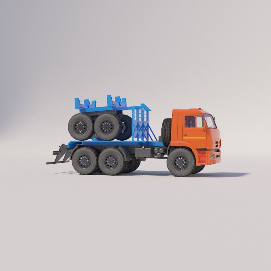3D Pipe Pipe-line Vehicles Chassis Model - TurboSquid 1304677