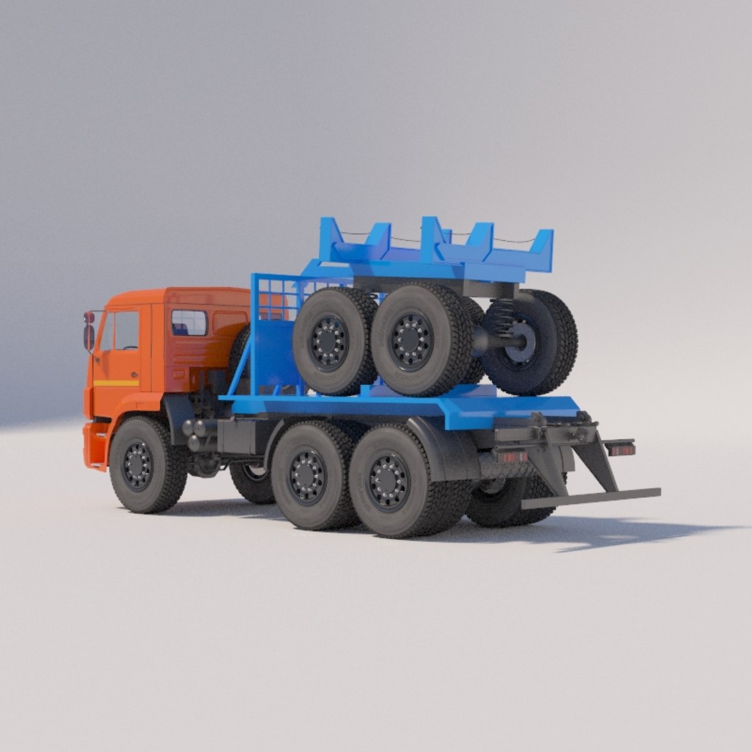 3D Pipe Pipe-line Vehicles Chassis Model - TurboSquid 1304677
