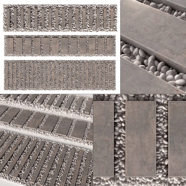 Stepping Stone 3D Models for Download | TurboSquid