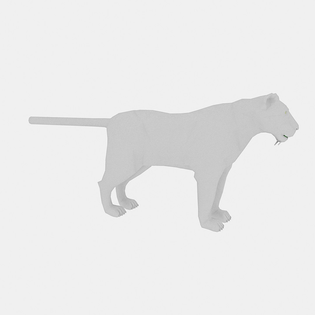 3D Tiger Base - TurboSquid 1650134