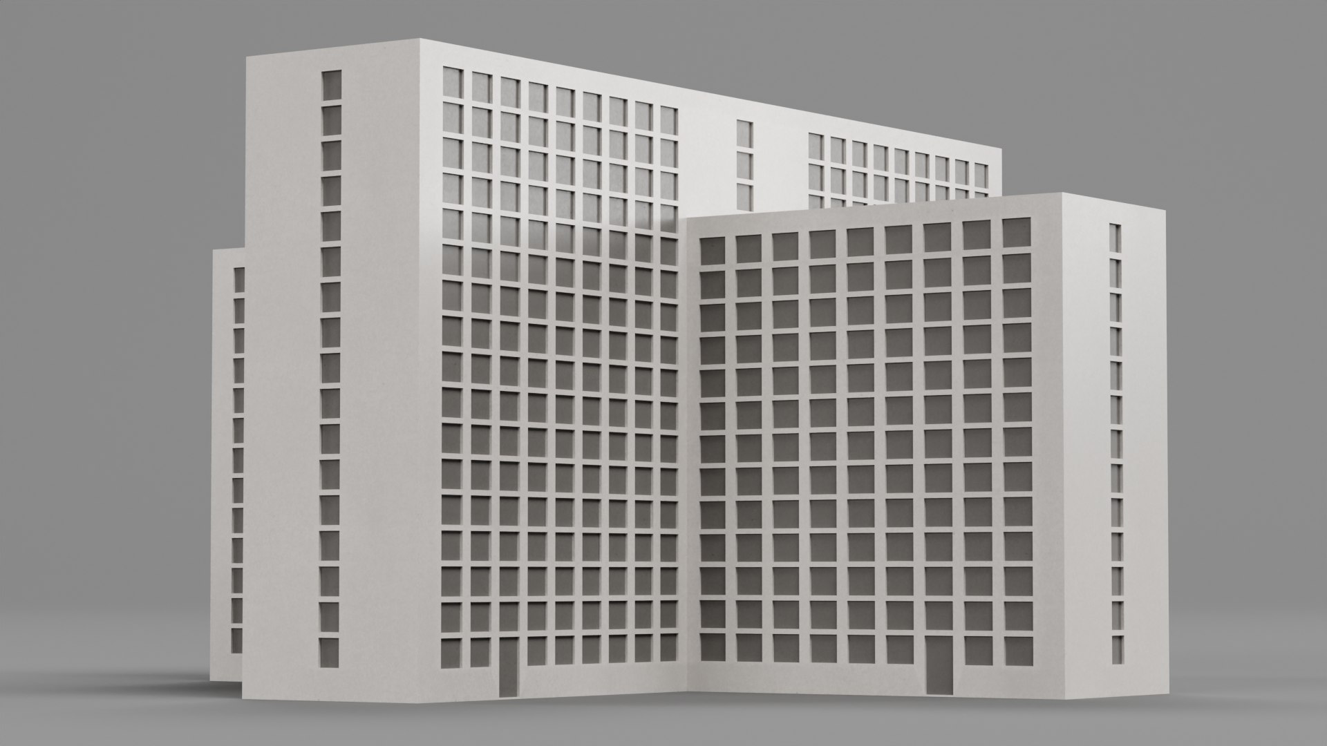 Paper Skyscraper 11 3D Model - TurboSquid 2184784