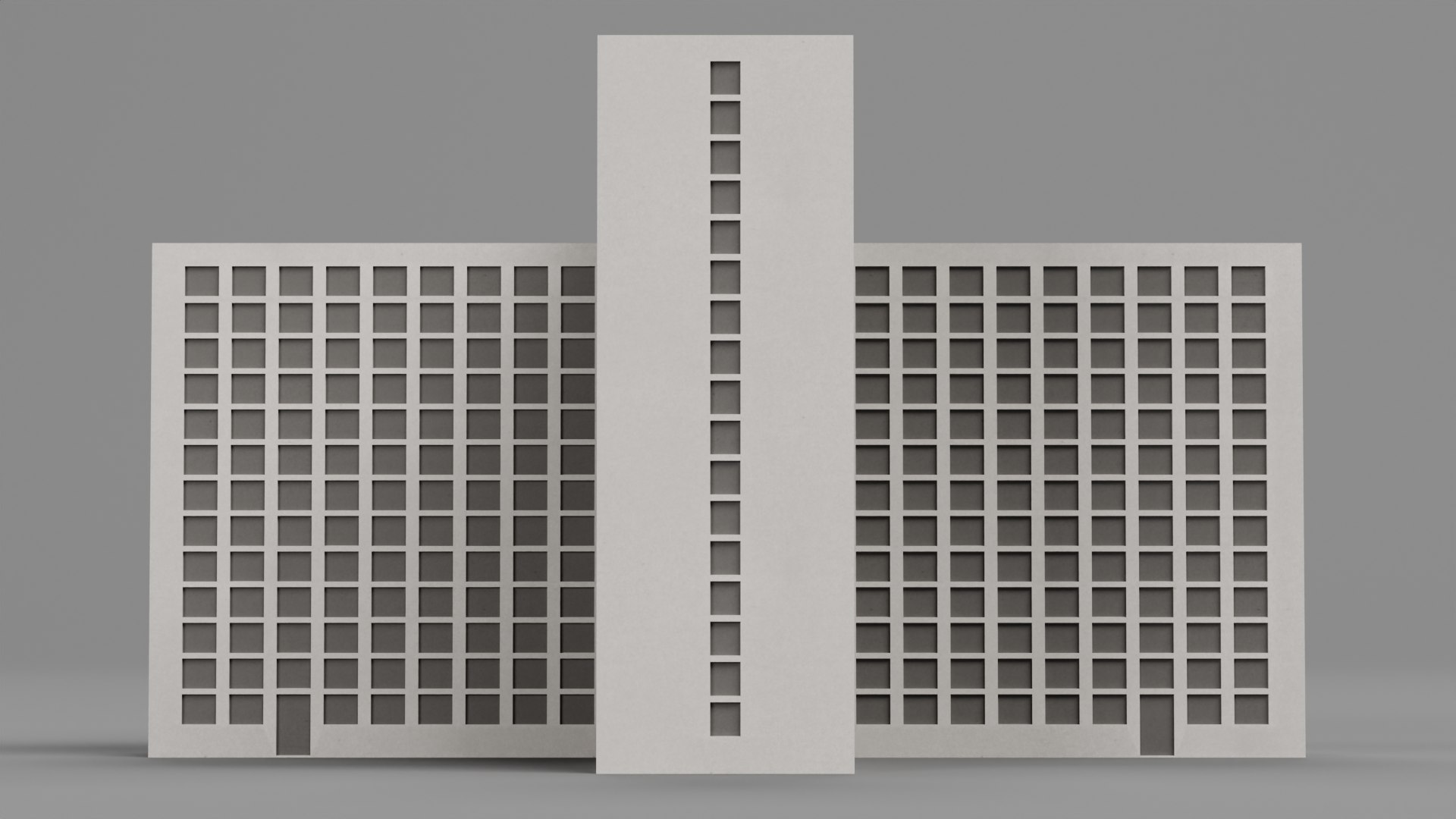 Paper Skyscraper 11 3D Model - TurboSquid 2184784