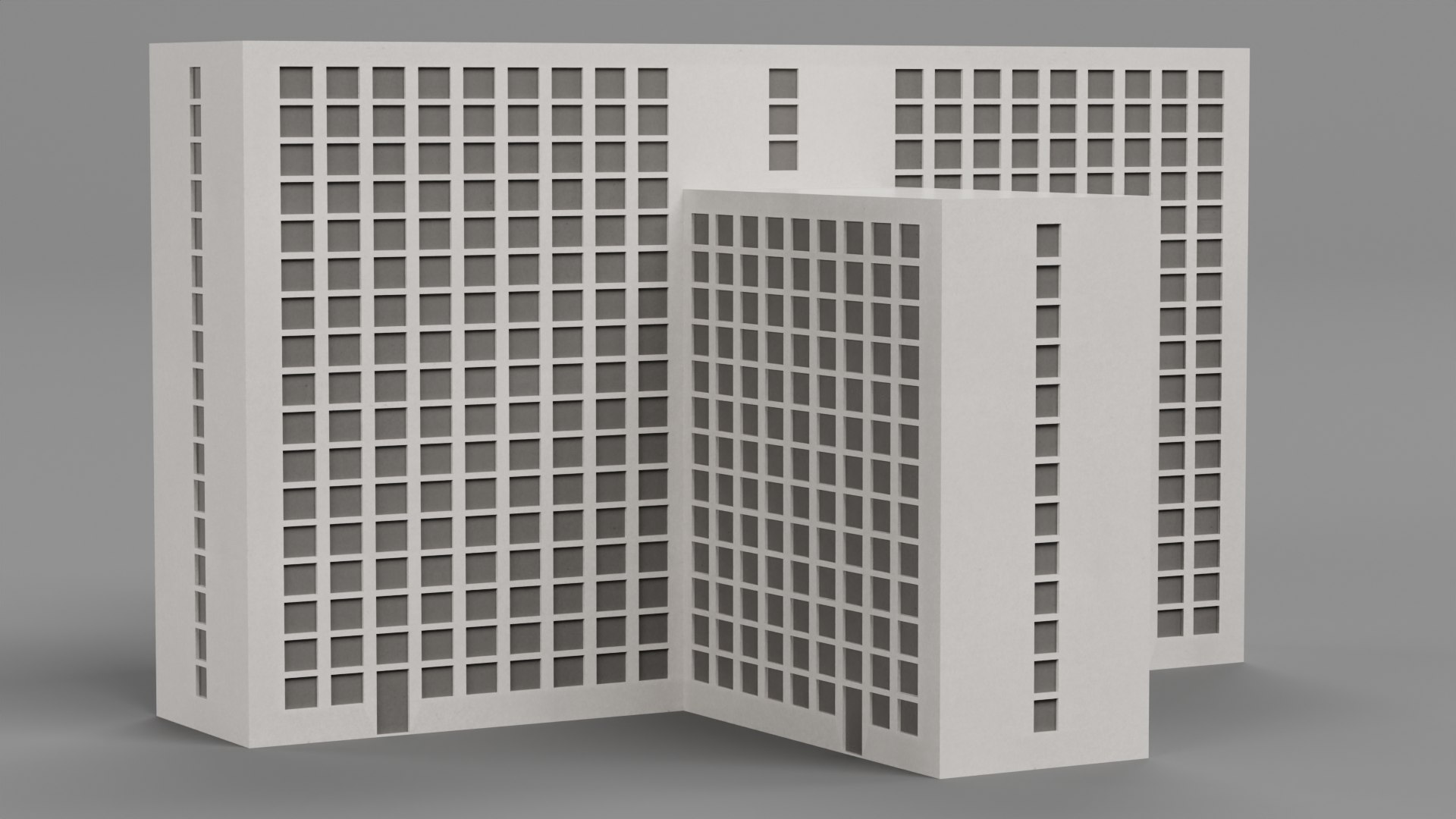 Paper Skyscraper 11 3D Model - TurboSquid 2184784