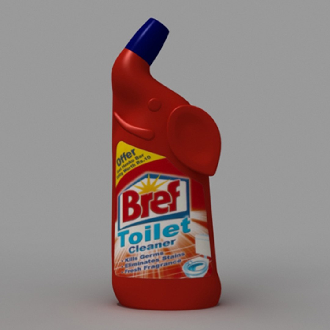 Bref Toilet Cleaner 3d Model