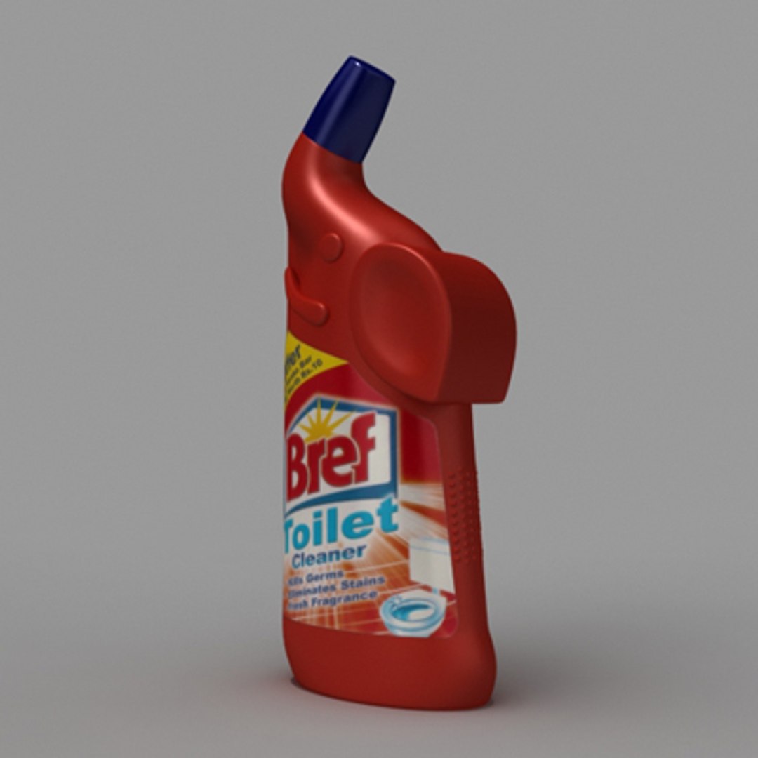 Bref Toilet Cleaner 3d Model