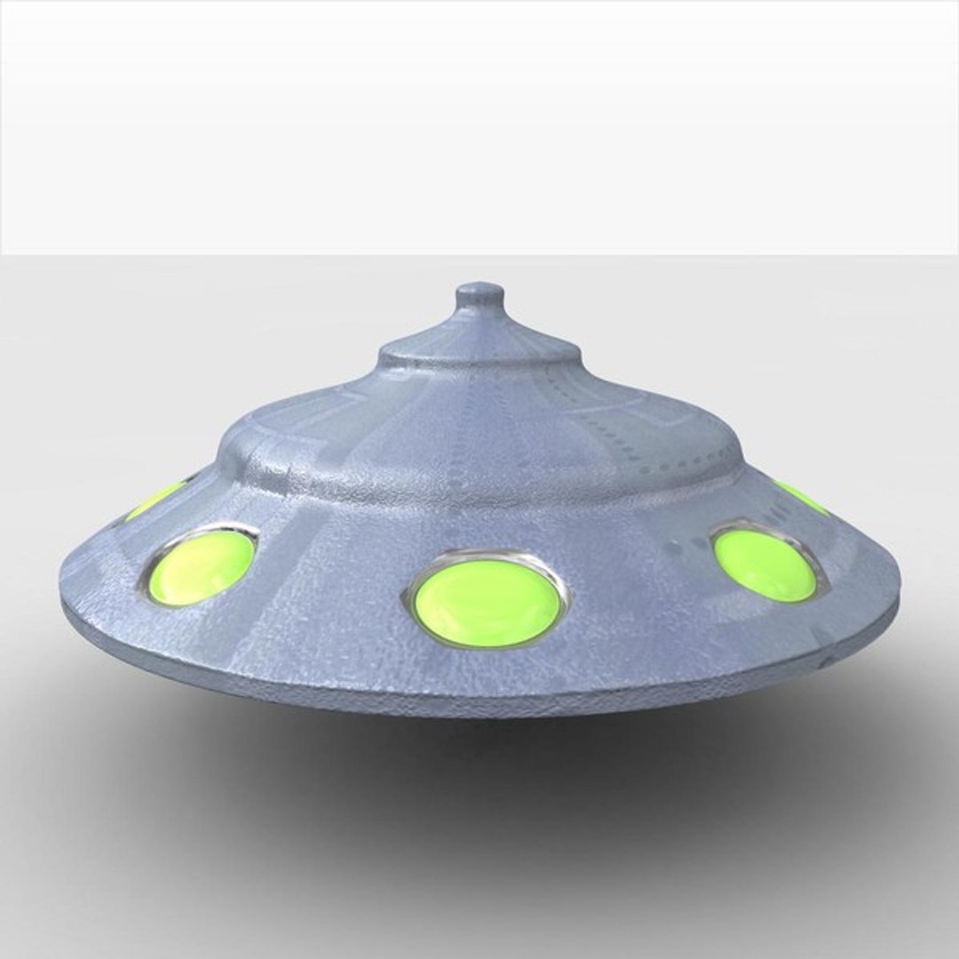 Spaceships Flying Saucer Alien 3d 3ds