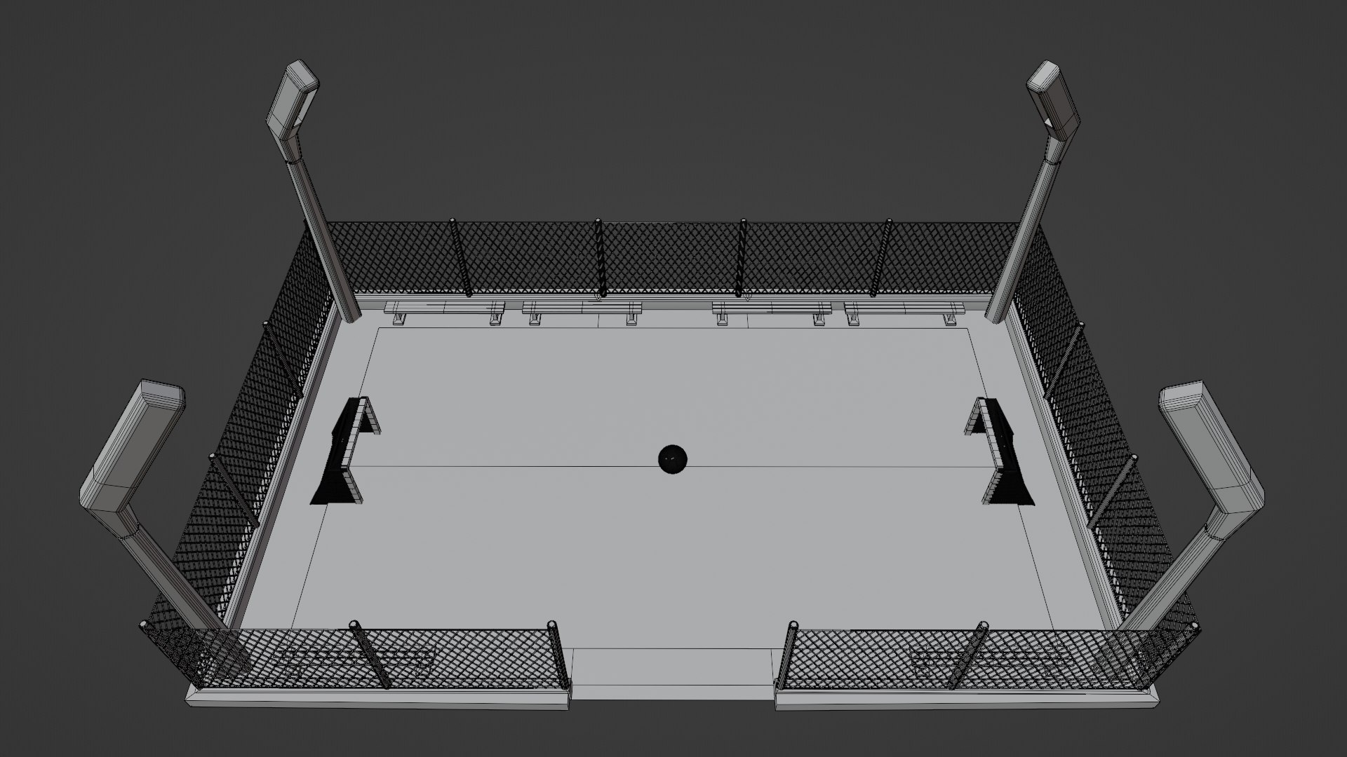 Football Field 3D - TurboSquid 1980439